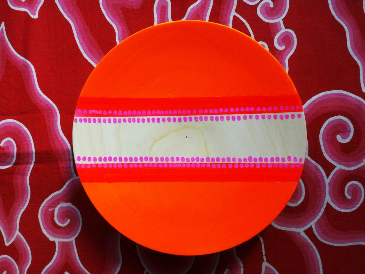 Color Platter Hand Painted Iv on Luulla